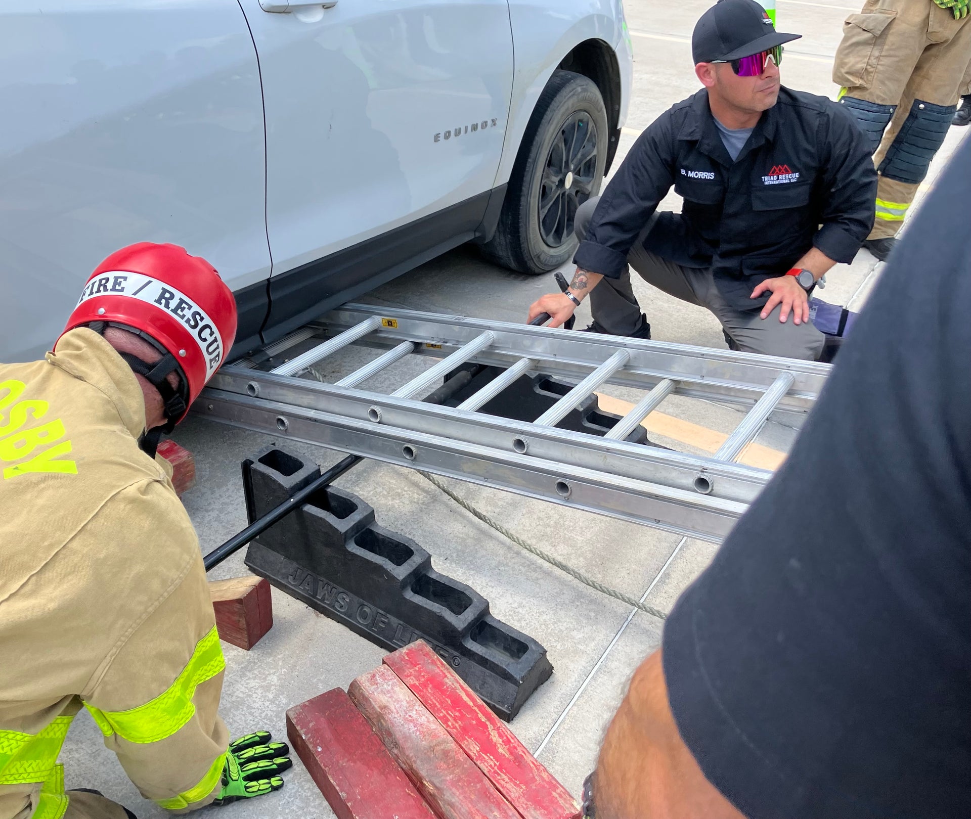 MAN VS MACHINE – Triad Rescue International, LLC